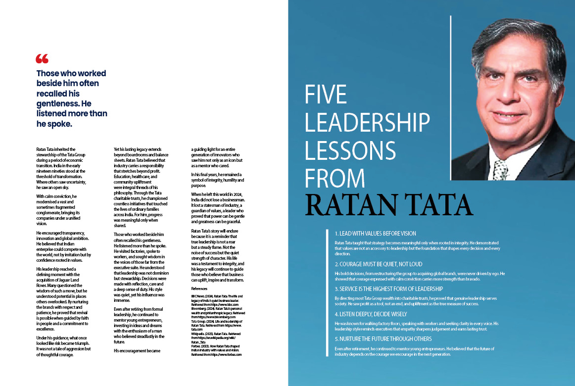 Leadership Is Not a Roar but a Steady Flame The Echo of Ratan Tata’s ...