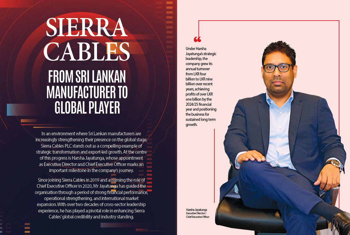 Sierra Cables From Sri Lankan Manufacturer to Global Player - Global ...